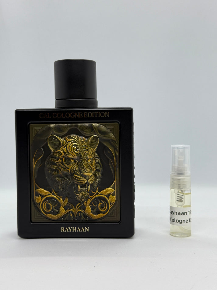 Rayhaan Tiger Cal Cologne Edition – Fragrance Viking Samples